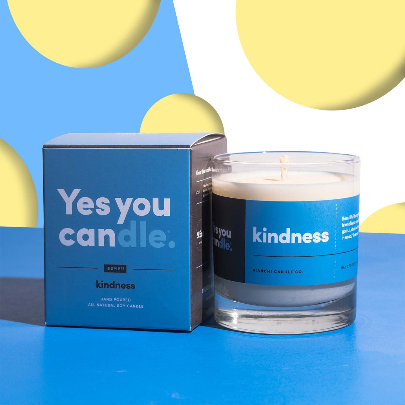 Kindness Inspirational Candle – Bianchi Candle Co